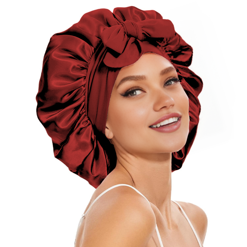 Bonnet van Satijn voor Glanzend en Gezond Haar - Satin Sleepers